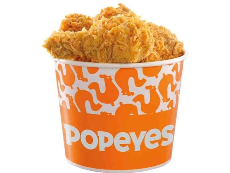 6-pc Chicken Bucket by Popeyes - PINOY CUPID GIFTS
