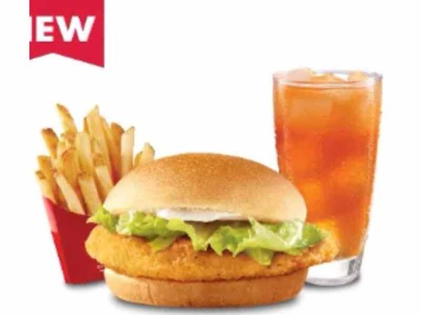 -Crispy Chicken Sandwich (Combo) | PINOY CUPID GIFTS
